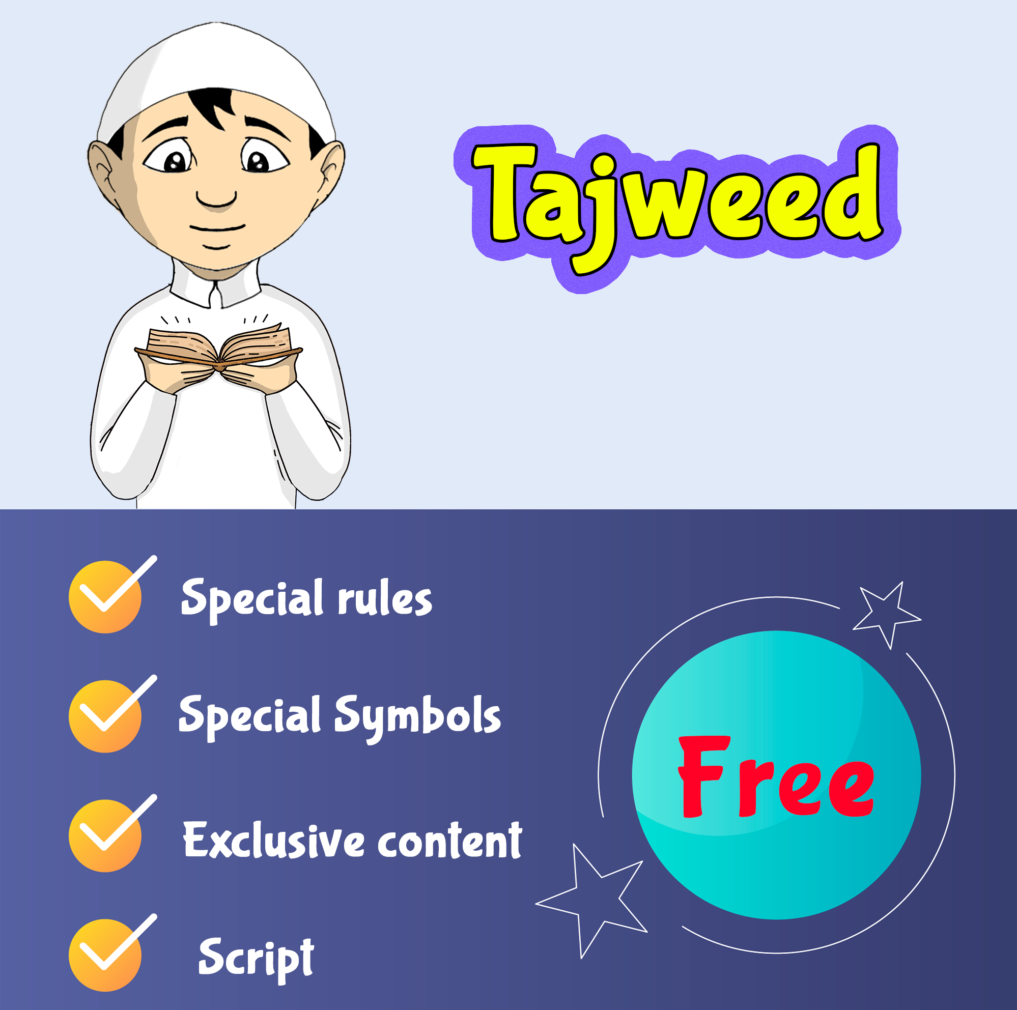 Tajweed Made Easy → Rules of Laam - Islamic Lessons